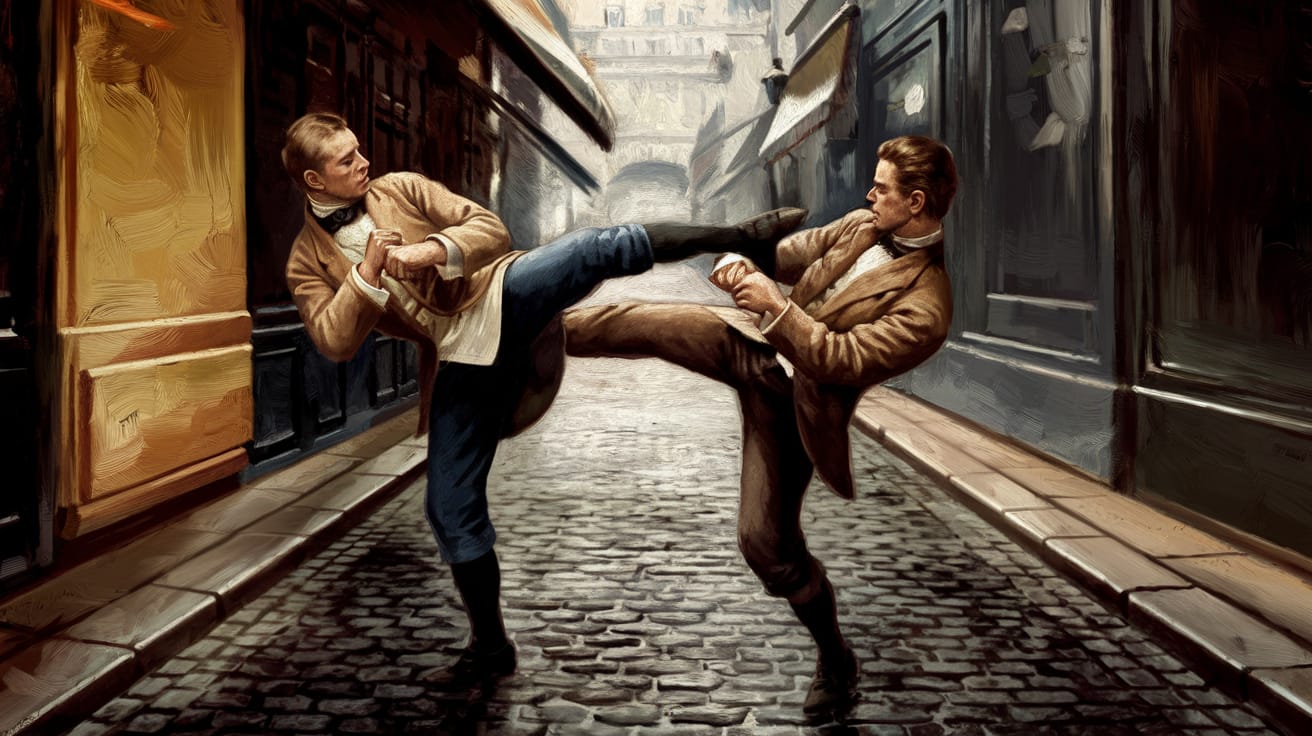 The Origins of French Savate: From Street Fighting to Sport - Renegade ...